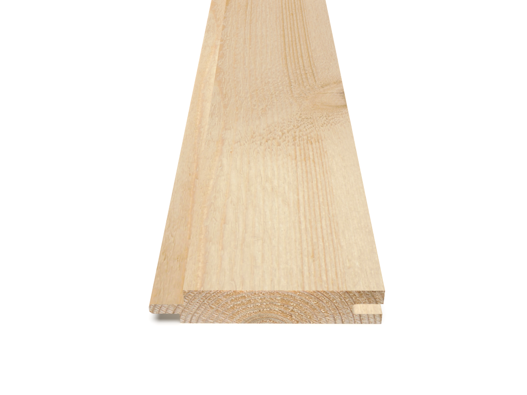 Ytterpanel med spont och not